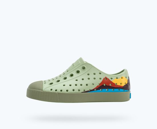 Native Shoes Jefferson - Tea Green/Loch Green/Crater Mountain Block ...